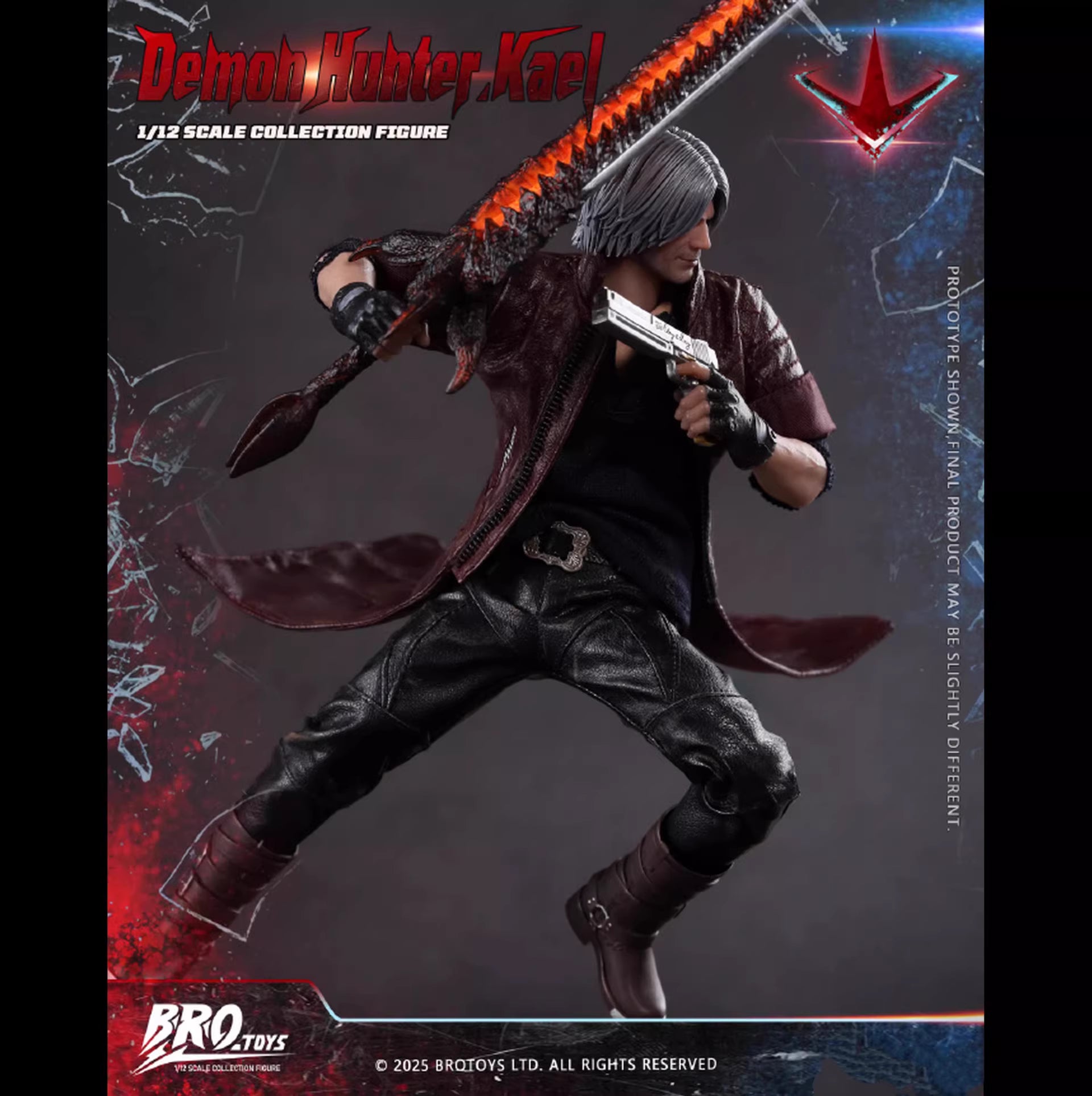 Devil May Cry BROTOYS Nero & Dante LR013 1/12 Action Figure - Santoryu ...