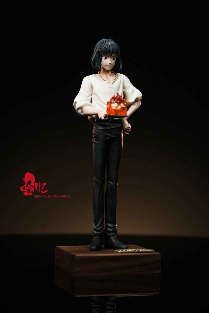 Howl's Moving Castle Hui Yi Studio Howl & Calcifer Resin Statue ...