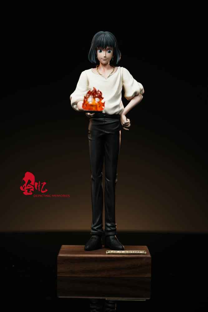 Howl's Moving Castle Hui Yi Studio Howl & Calcifer Resin Statue ...