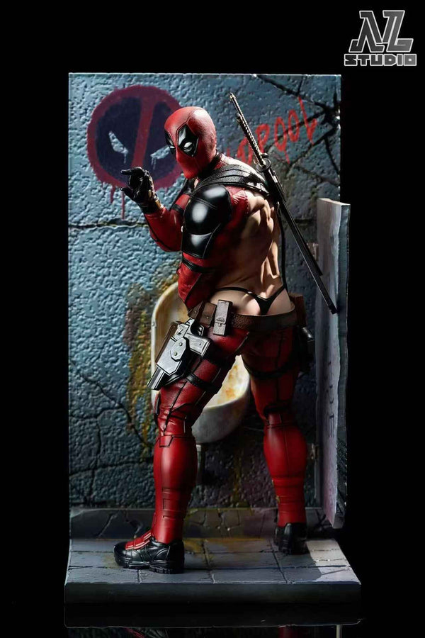 Marvel NL Studio Deadpool Resin Statue - Santoryu Resins Collectors