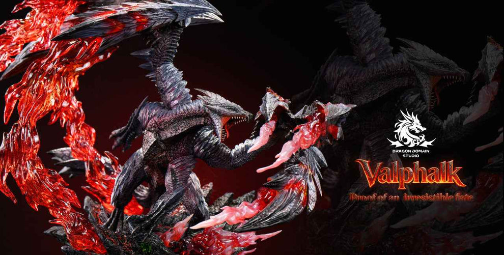 Monster Hunter Dragon Realm Studio Valphalk Resin Statue - Santoryu ...