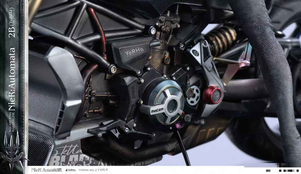 NieR: Automata Aetheria & SX Studio Motorcycle NieR 2B 1/6 Resin Statue ...
