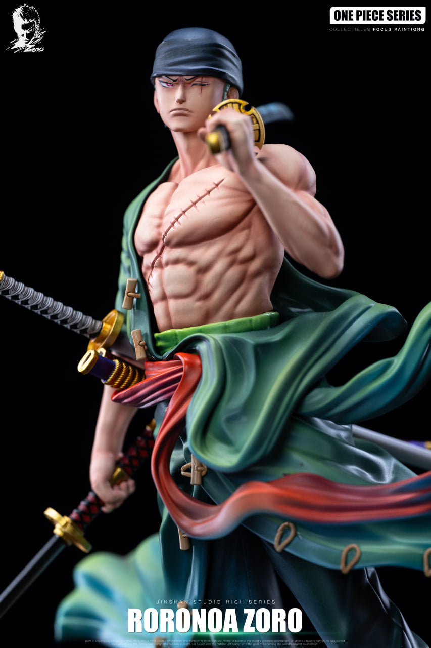 One Piece Zoro Studio Roronoa Zoro Resin Statue - Santoryu Resins ...