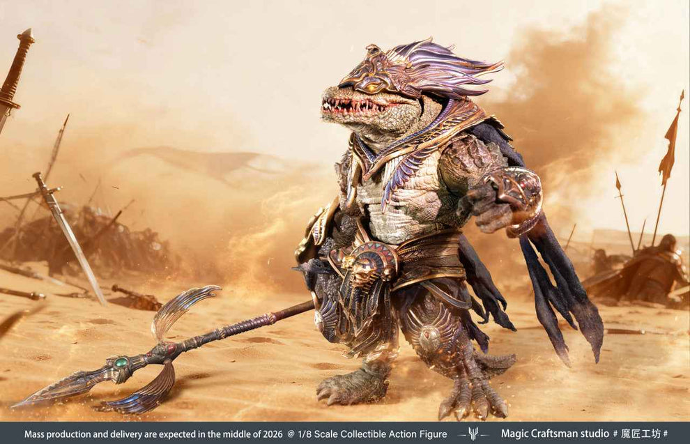 Original Design Magic Craftsman Studio Egypt Sobek Desert Giant ...